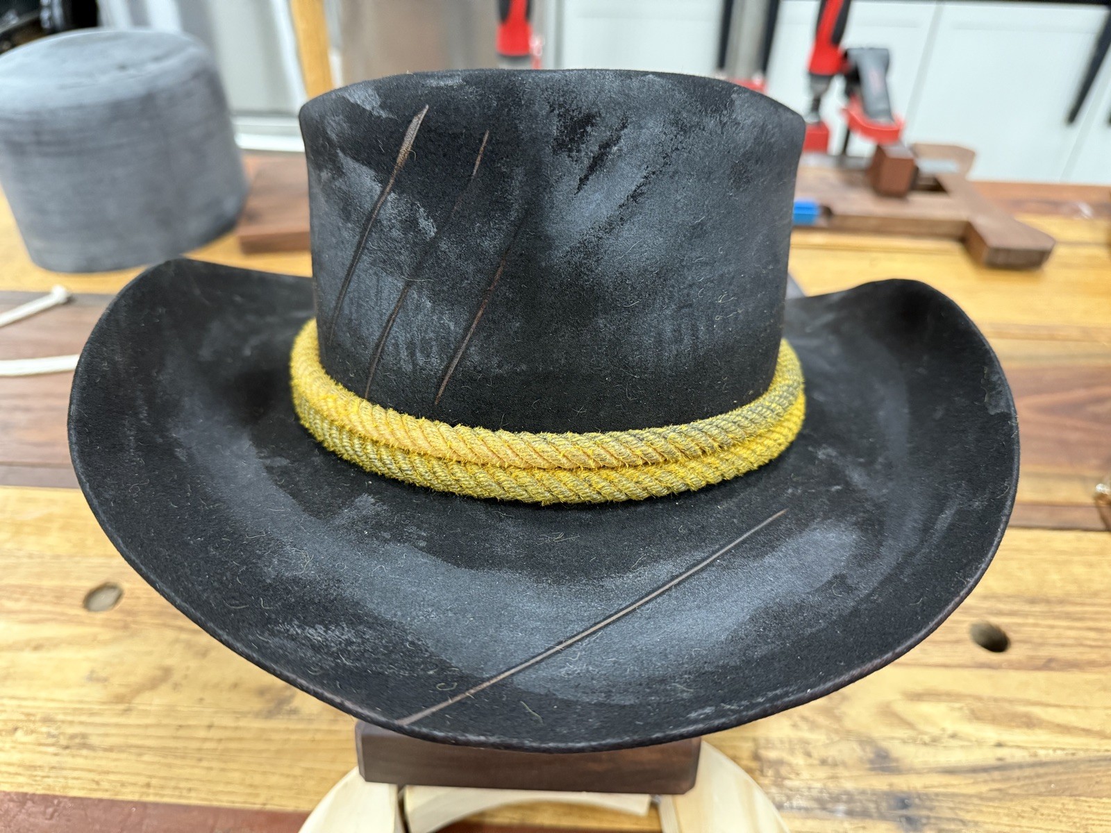 Custom Arthur Morgan Hat - Restored Resistol 5X Beave… - Gem