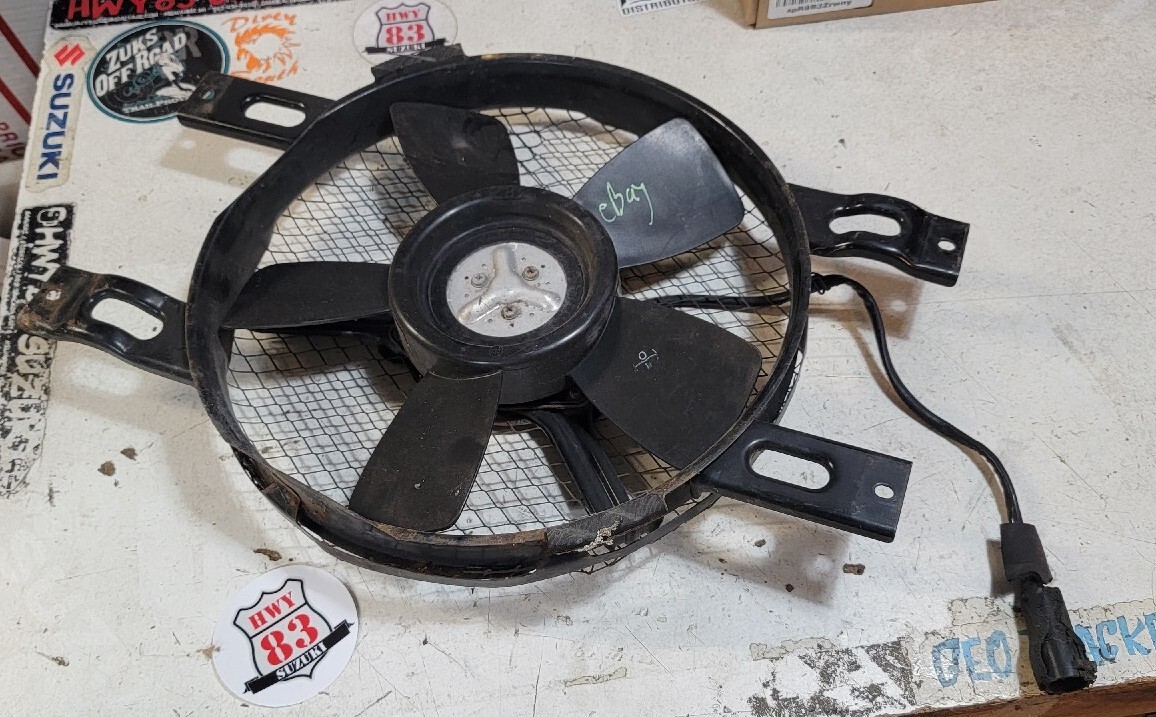 Geo Tracker SUZUKI SIDEKICK AC AIR Conditioning Condenser FAN & Bracket ...