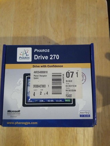 Pharos Drive 270 GPS Navigation System NIOB 818948003713| eBay
