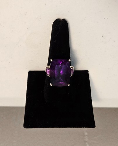 Sterling Silver 925 D'Joy Ring, Amethyst, Size 8 | eBay
