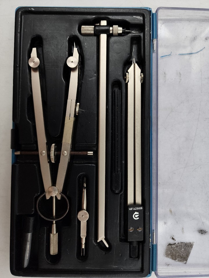 Staedtler Mars-Masterbow Drawing Drafting Compass Set Vintage German ...