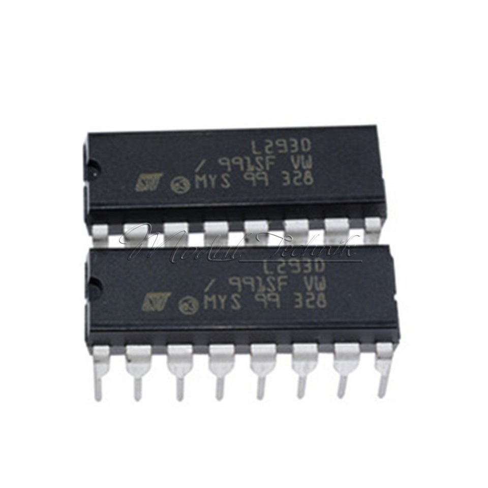 2Pcs L293D L293 L293B DIP/SOP Push-Pull Four-Channel Motor Driver IC ...