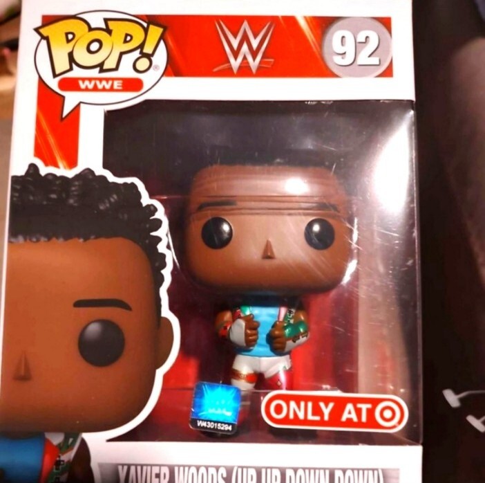 NEW Funko Pop WWE Xavier Woods Up Up Down Down Target Exclusive Vinyl ...