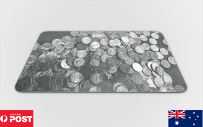 MOUSE PAD DESK MAT ANTI-SLIP|MONEY COINS WALLPAPER IMAGE #1 | eBay ...