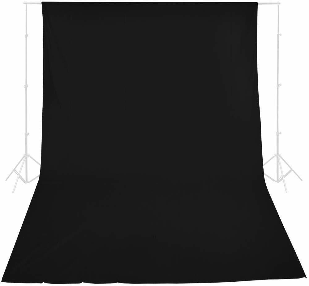 Fodoto 900w Continuous Softbox Lighting Kit + 2pc Backdrop Kit (White ...