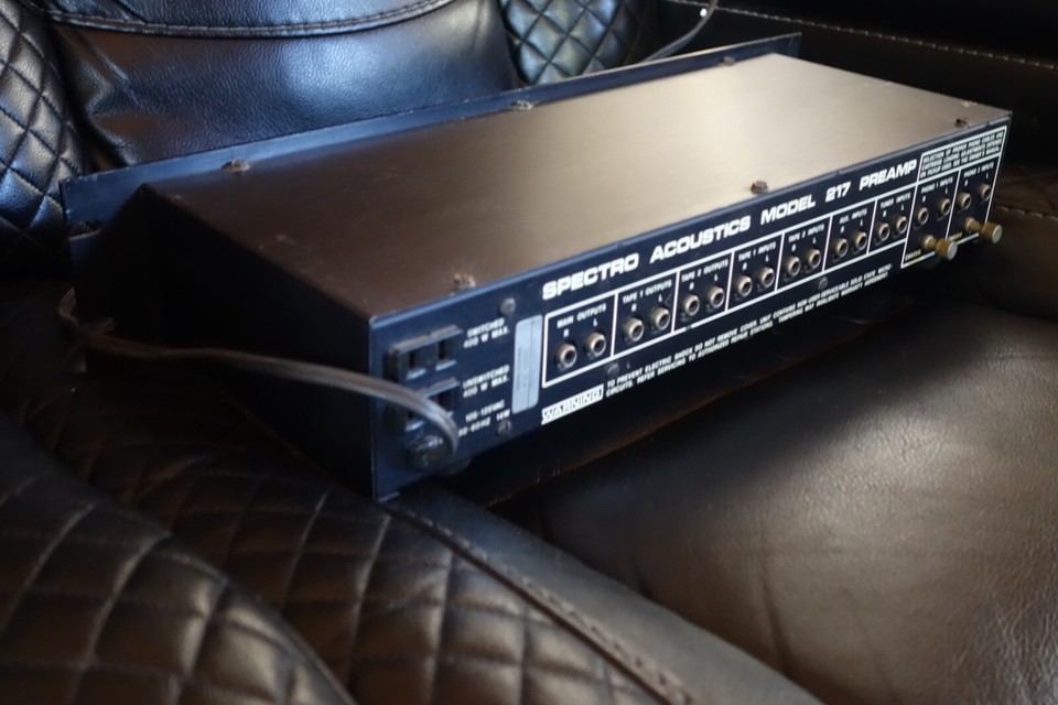 Vintage Spectro Acoustics Model 217 Preamplifier | eBay