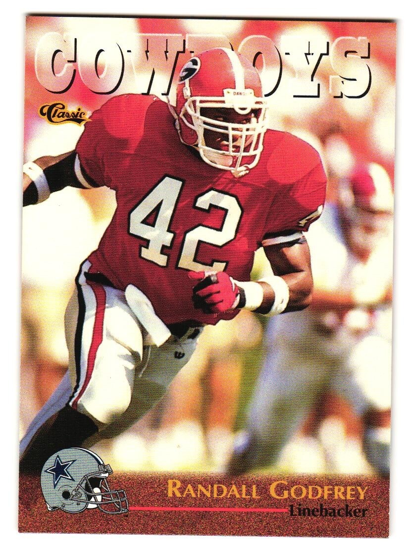 1996 Classic NFL Rookies #44 Randall Godfrey | eBay