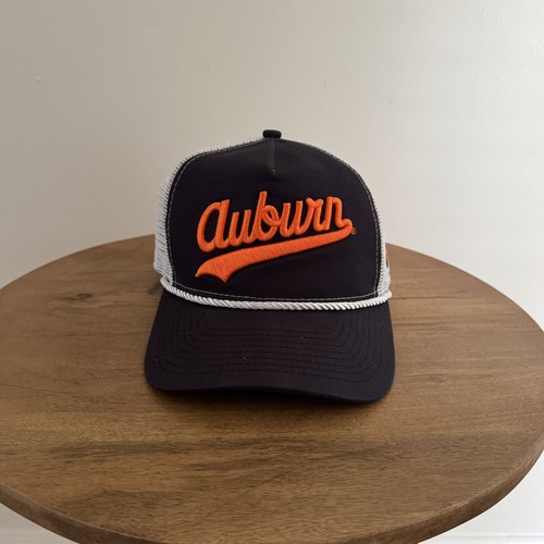 Auburn Tigers Script Hitch Rope Adjustable Snapback Hat New Era Adult ...