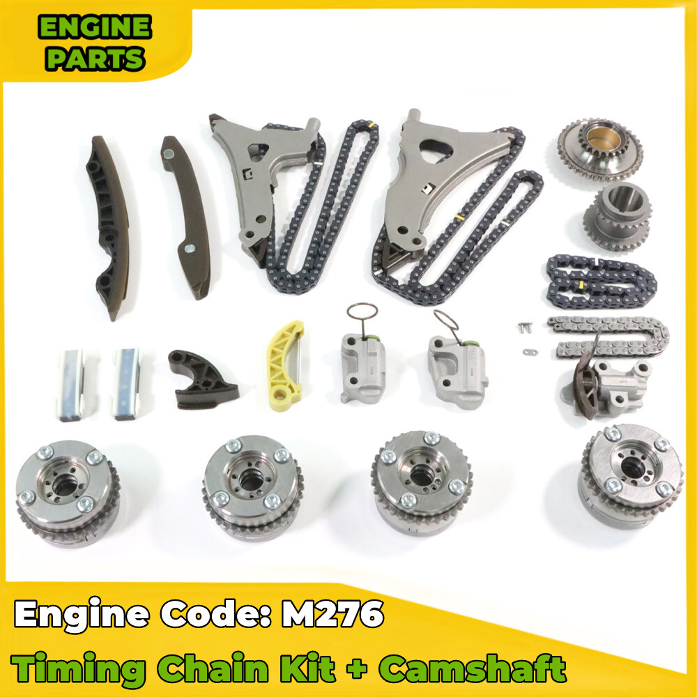 Timing Chain Kit + Camshaft for M276 Mercedes-Benz C43 S400 E450 3.0L 3 ...