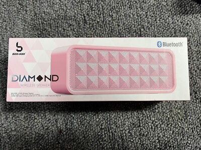 Bass Jaxx DIAMOND Wireless Speaker - Pink | eBay