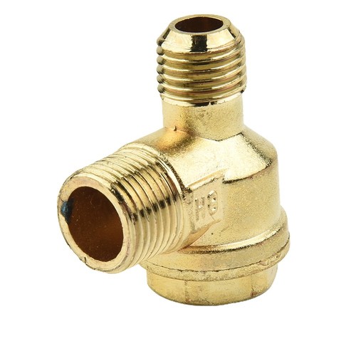 Valve Tools Gold Male Thread Oil-free Air Compressor 2 Port Connector ...
