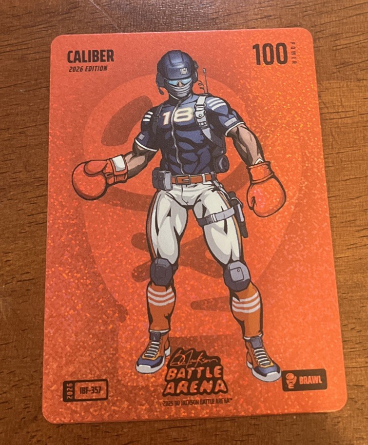 Caleb Williams Caliber 2026 Bo Jackson Battle Arena - IBF-357 Brawl ...