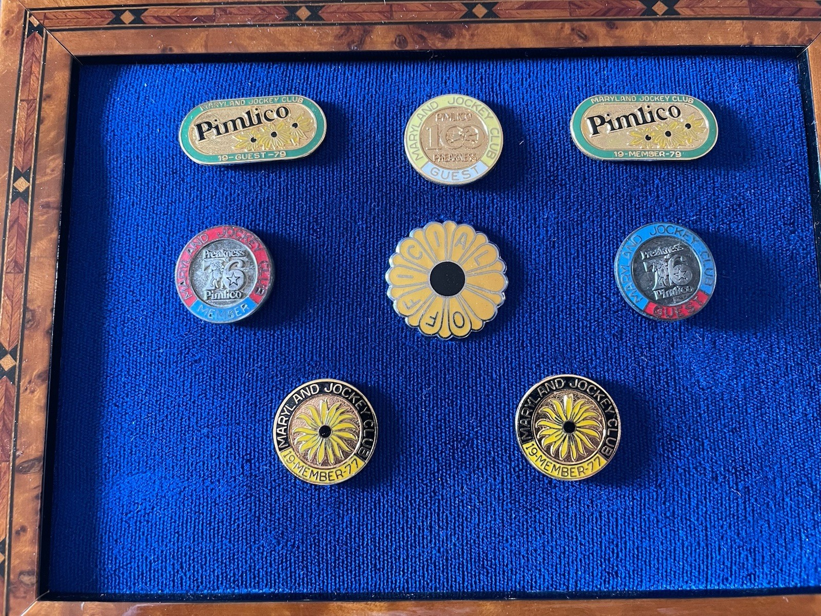 Rare 1970’s Pimlico Membership Racing Pins Preakness | eBay