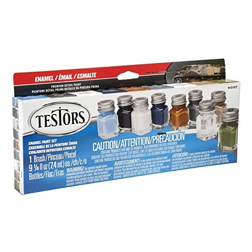 Testor Corp. Aircraft Fininshing Enamel Paint Set - 281230 ...