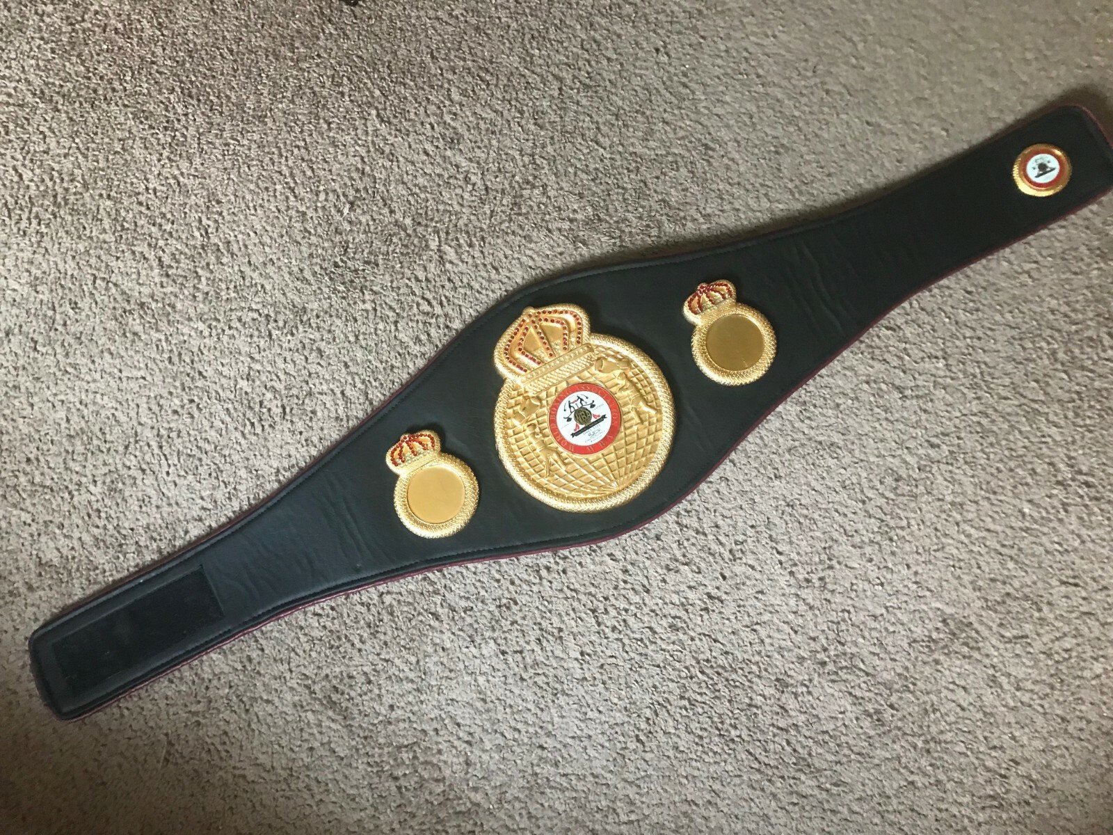 IBF, WBO, WBA Boxing Replica Championship Belts Brass Metal Golden ...