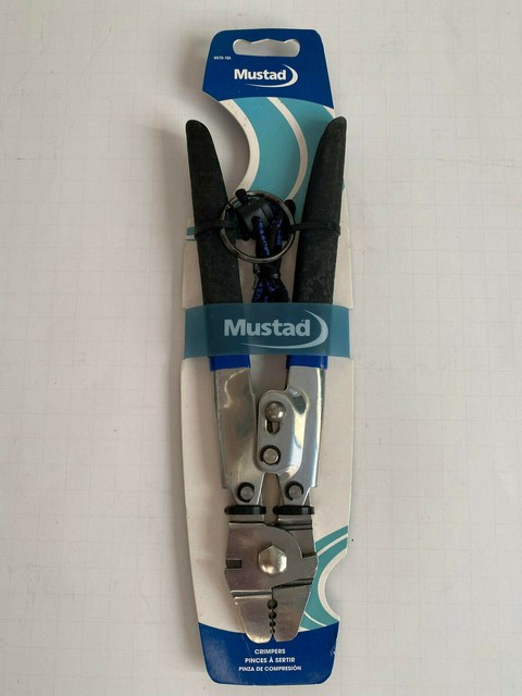 Mustad Crimpers Mstd-10a Fishing Line Terminal Swedge Swag Swaging ...