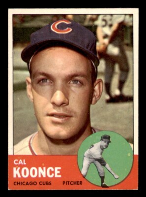 1963 Topps Baseball #31 Cal Koonce EX *e3 | eBay