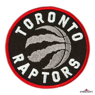 🏀Toronto Raptors Patch, Basketball Team Emblem, Embroidered Sports Logo ...