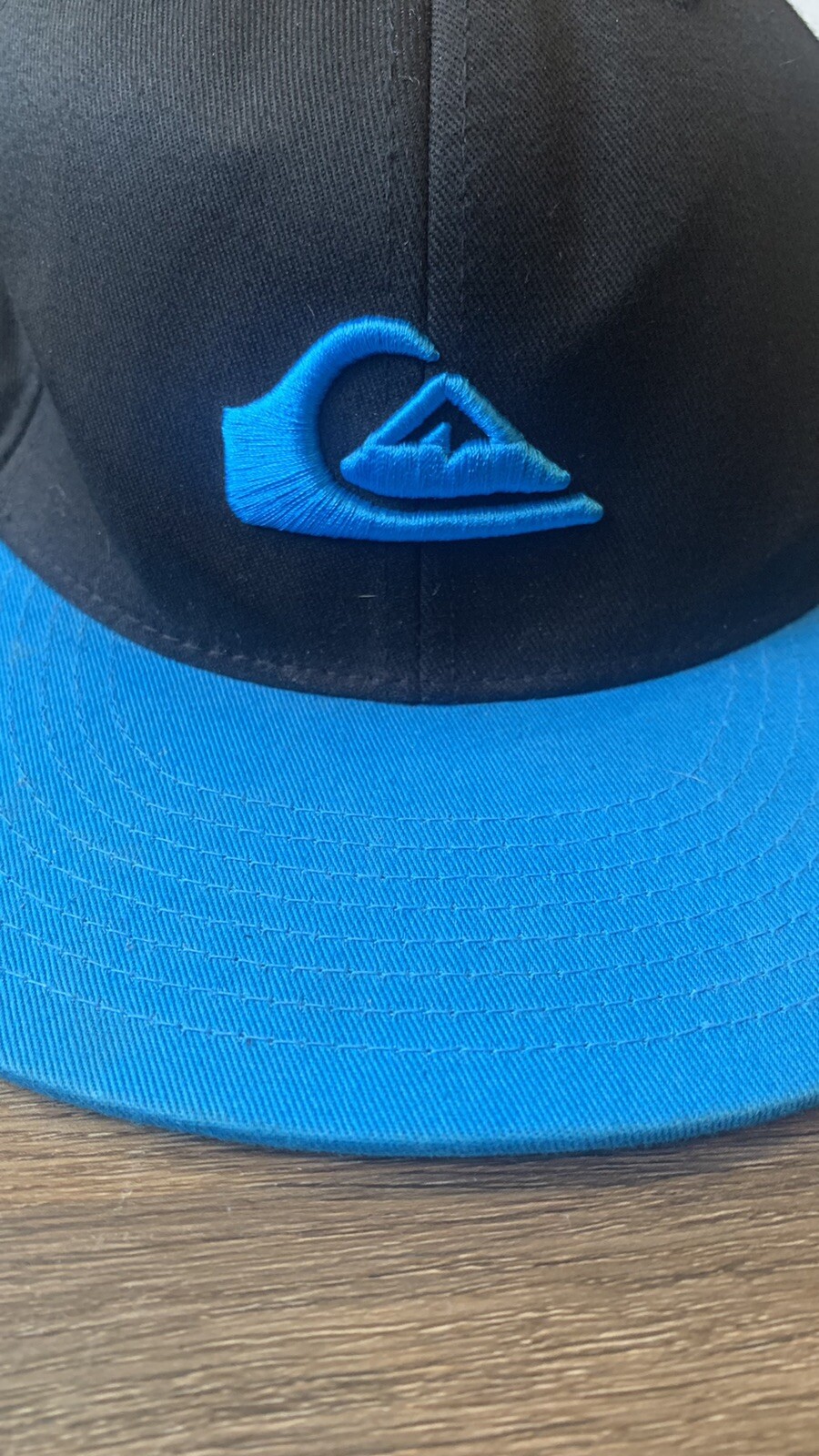 Quicksilver Hat, Light Blue Baseball Hat FlexFit Sz S… - Gem