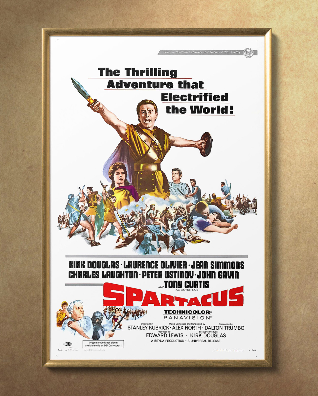 Spartacus Movie Poster