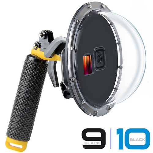 Diving Dome Port Waterproof Housing Case with Trigger for GoPro Hero 9 ...
