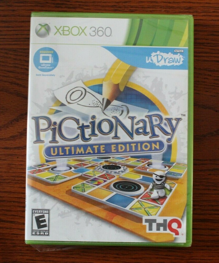 Pictionary Ultimate Edition Xbox 360 uDraw game Microsoft 2011 | eBay