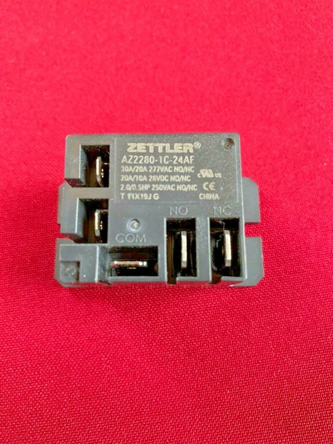 ZETTLER Relay Az2280-1a-24a 30 Amp SPST 24 VAC Coil for sale online | eBay