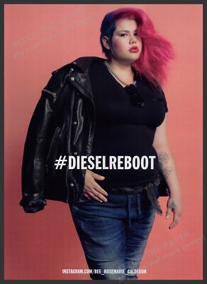 Diesel Clothing Reboot 2000s Print Advertisement Ad 2013 Bee Rosemarie ...