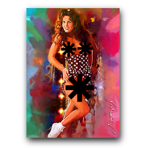 Jennifer Lavoie #6 Art Card Limited 15/50 Edward Vela Signed (Censored ...