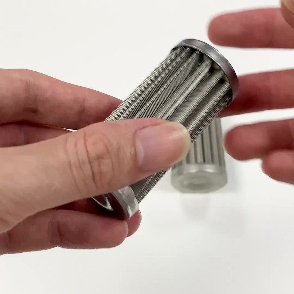 Fuel Filter Element Gas Diesel Methanol 60 micron Mesh Replaceable ...