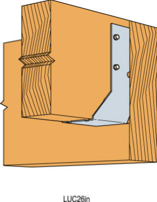 Concealed Joist Hanger, Zmax, 2 x 6 LUC26Z | eBay.de