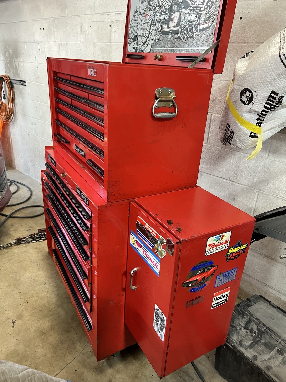 Dale Earnhardt Mac Tools Racing Tool Chest 1991 1 of 500 Limited ...