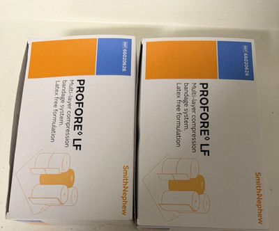 2 Boxes Profore LF Multi-Layer Compression Bandage System Latex Free ...