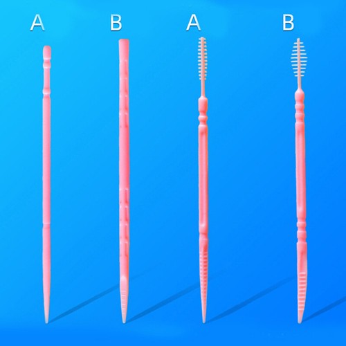 200 PCS PACK PLASTIC TOOTHPICKS Dental Tooth Picks Oral Care Hygiene ...