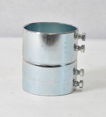 EMT/IMC/Rigid 3" Set Screw Type Coupling 466 Hardware Conduit Silver Tool | eBay