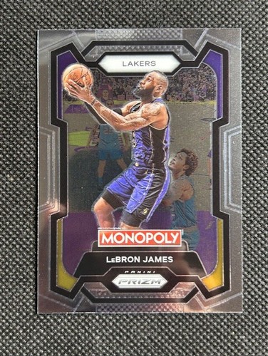 2023-24 PANINI PRIZM MONOPOLY LEBRON JAMES BASE LOS ANGELES LAKERS | eBay