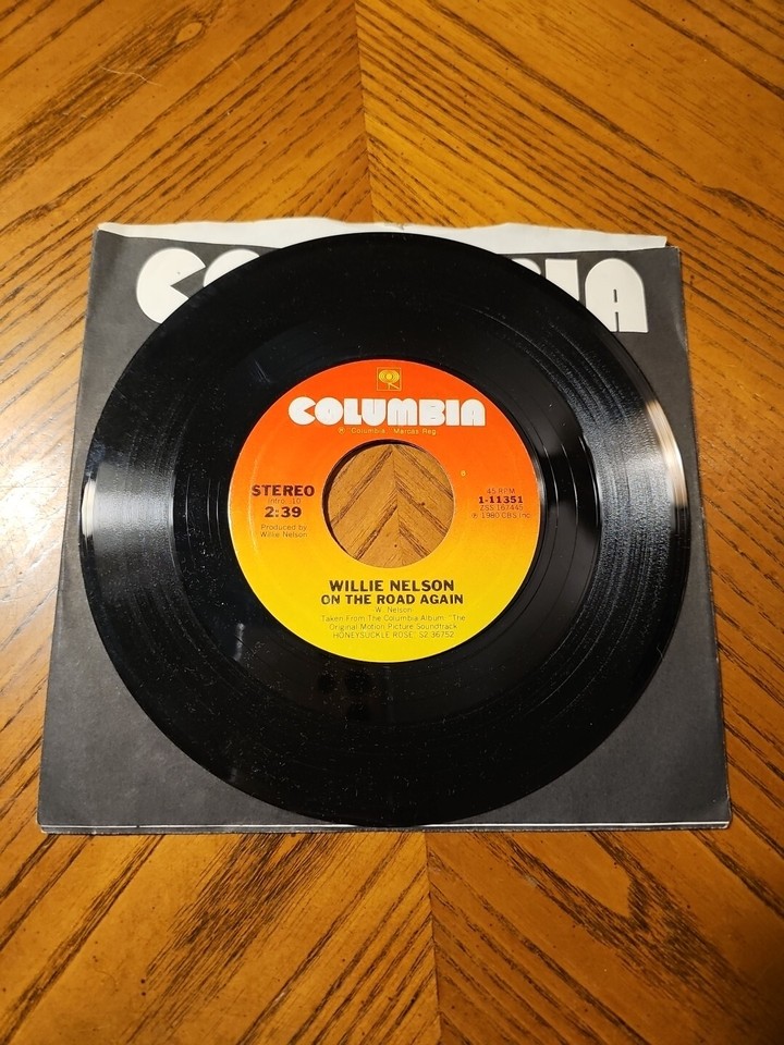 Jumpin Cotton Eyed Joe Johnny Gimble On The Road Again Willie Nelson 45 ...