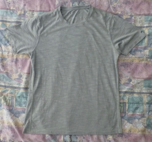 Fabletics T Shirt Green Short Sleeve The Front Row Crew Neck Mens Large ...