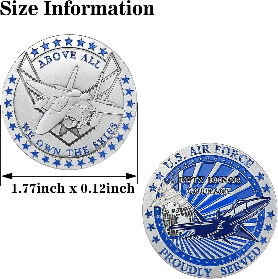 Lot of 20 USAF Challenge Coin Military Collectible Coin Set - Jet ...