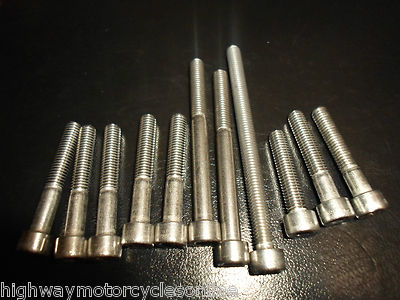 HONDA C70 ENGINE BOLTS A2 STAINLESS STEEL UPGRADE CUSTOMIZE | eBay UK