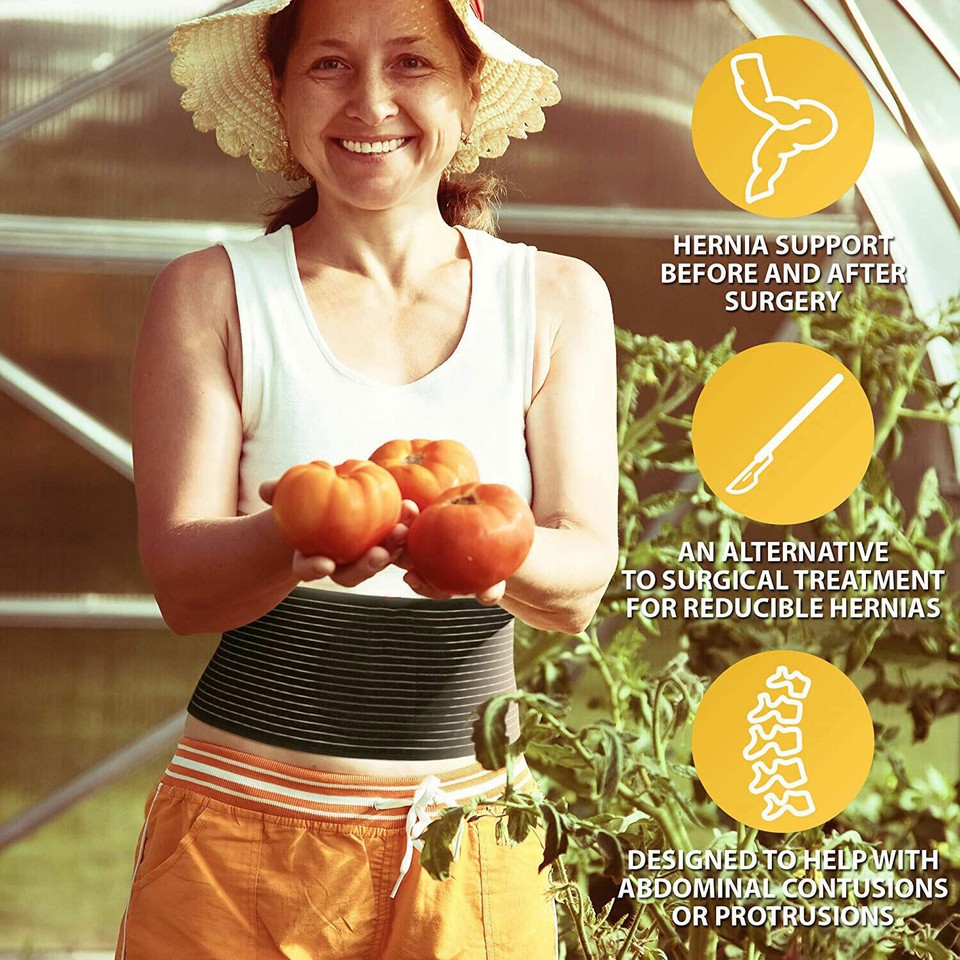 Umbilical Hernia Support Belt Abdominal Binder Navel Truss Hernias ...