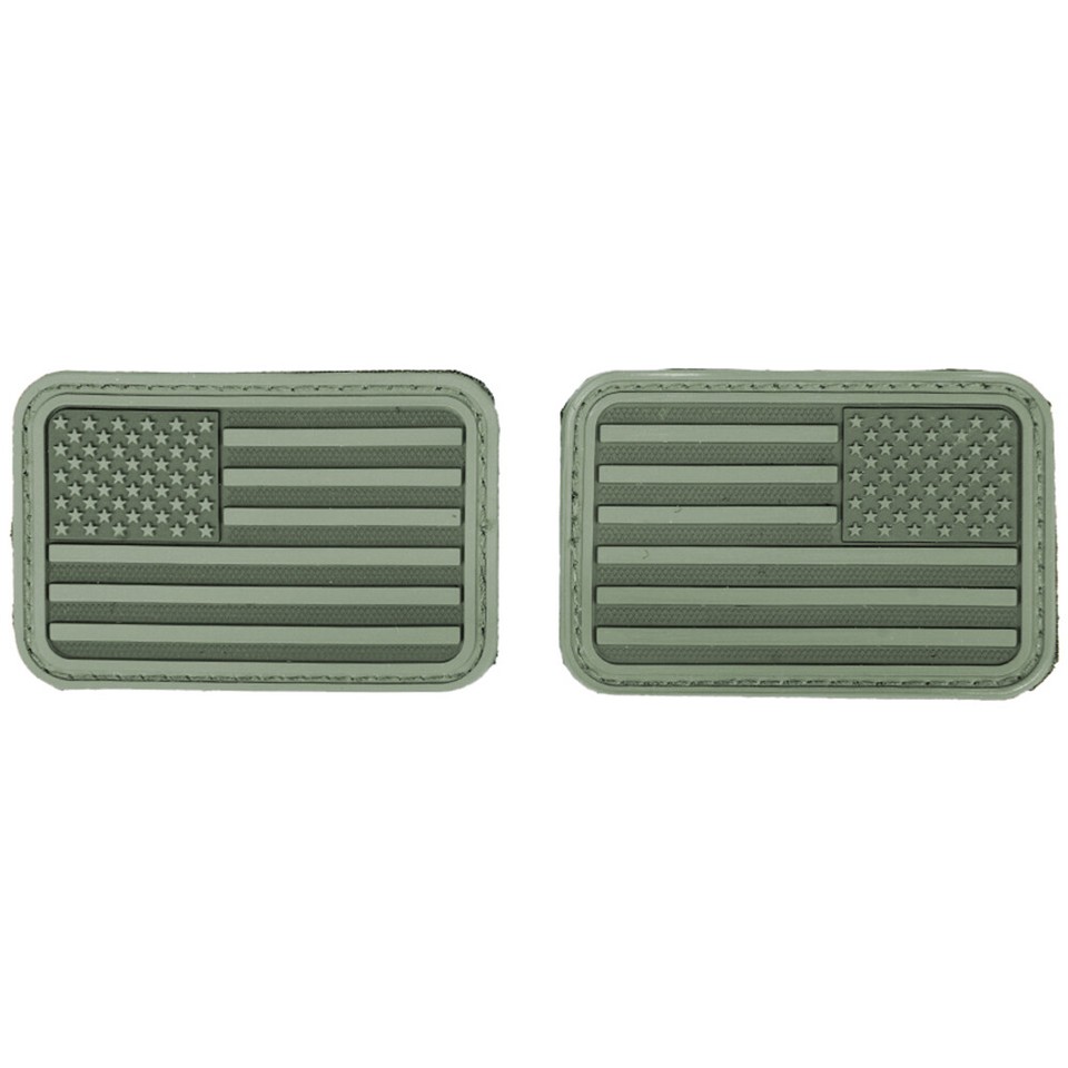 Lancer Tactical US Flag PVC Hook & Loop Tactical Morale Patch Set | eBay