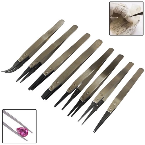Anti-Static Tweezer Black Carbon Fiber ESD-00 ESD-242 ESD-259 ESD-259A ...