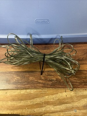 60 feet of Vintage Braided Copper Speaker Wire | eBay