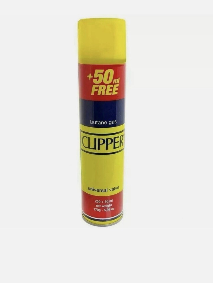 Clipper Universal High Quality Butane Gas Lighter Refill Fluid Fuel ...