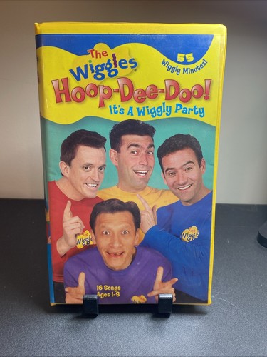 VHS The Wiggles: Hoop-Dee-Doo! Its A Wiggly Party (VHS, 2001, HiT Entertainment) 45986025104 | eBay