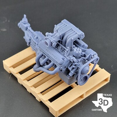 Ford 302 Cobra model engine resin 3D printed 1:24-1:8 scale | eBay
