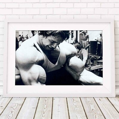ARNIE SCHWARZENEGGER - Muscle Poster Picture Print Sizes A5 to A0 *FREE ...
