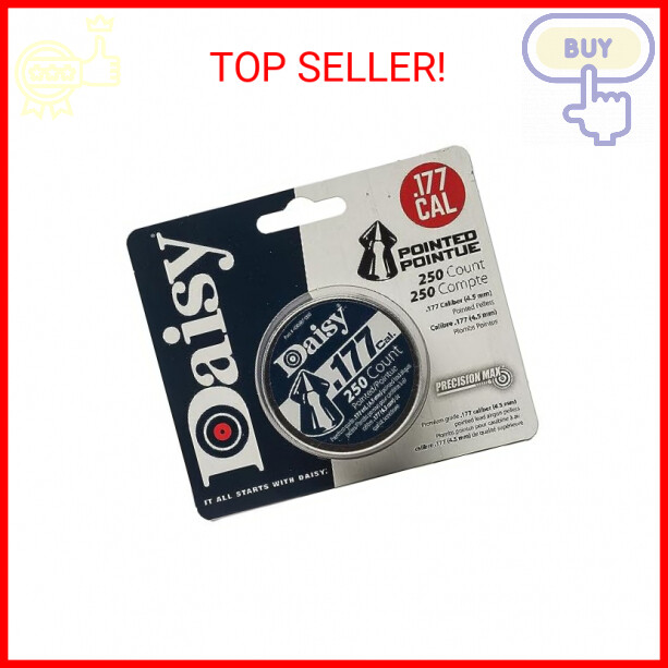 Daisy PrecisionMax .177 Pointed Field Pellets and Assorted case Packs ...