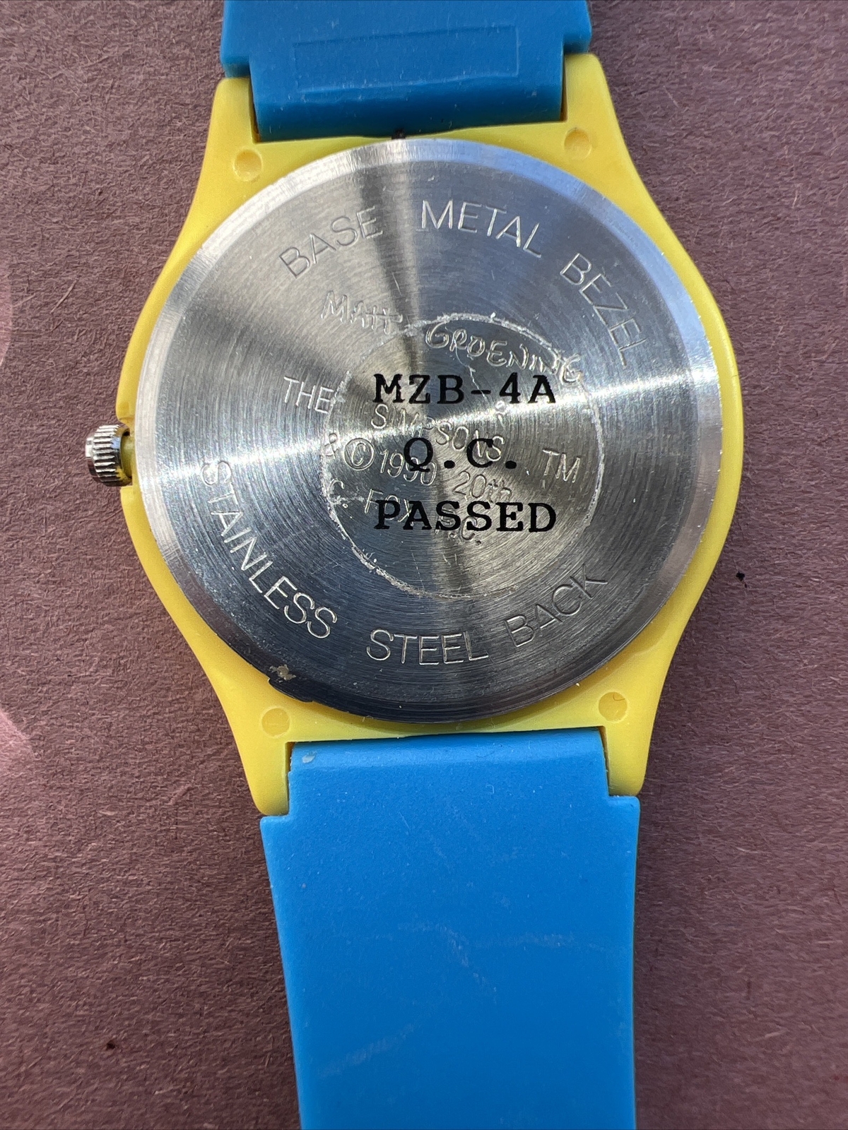 Vintage The Simpsons Butterfinger Watch 9" WORKING NEW BATTERY | eBay
